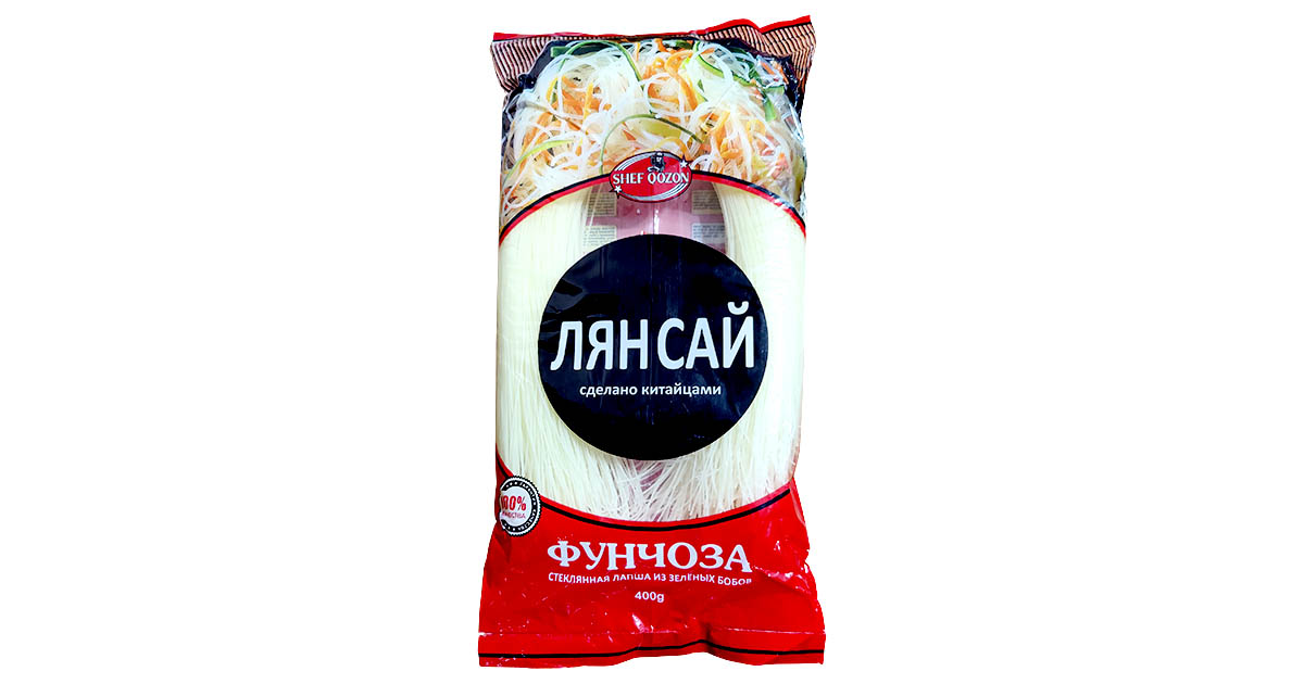Cтеклянная лапша Фунчоза 400 г (유리 국수) – Kimchi.uz
